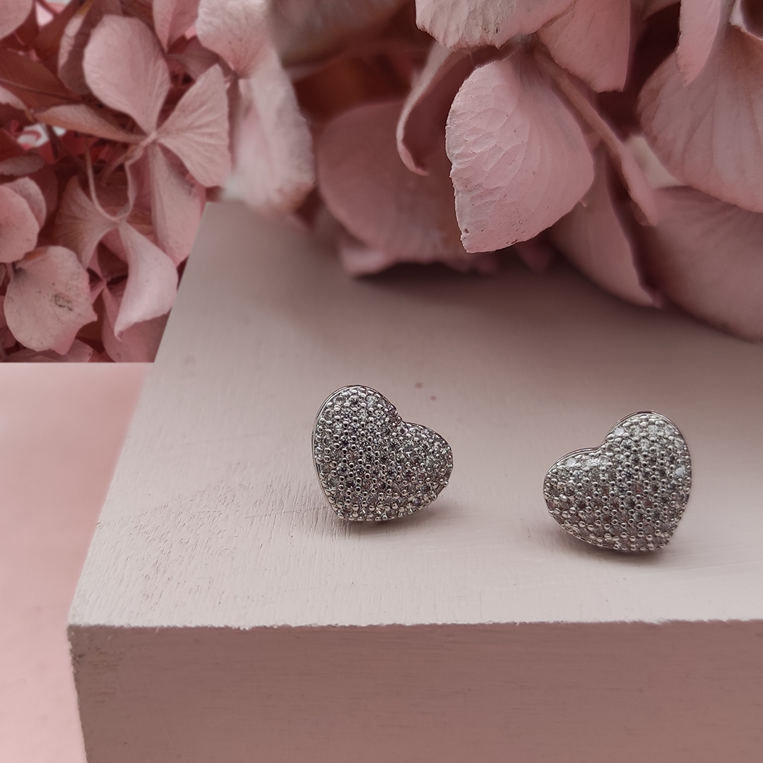 Kagi Silver Sparkle Forever Studs