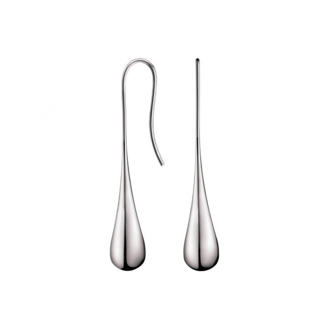Kagi Silver Droplet Earrings