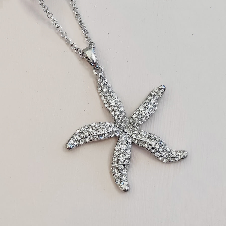 Starfish Sparkle Pendant