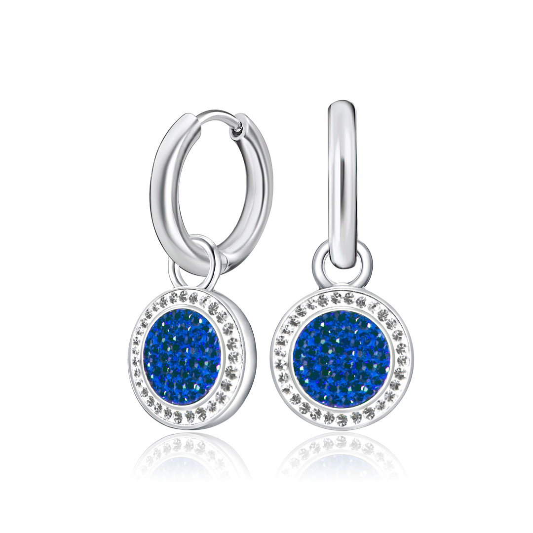 Kagi Sapphire Neptune Ear Charms